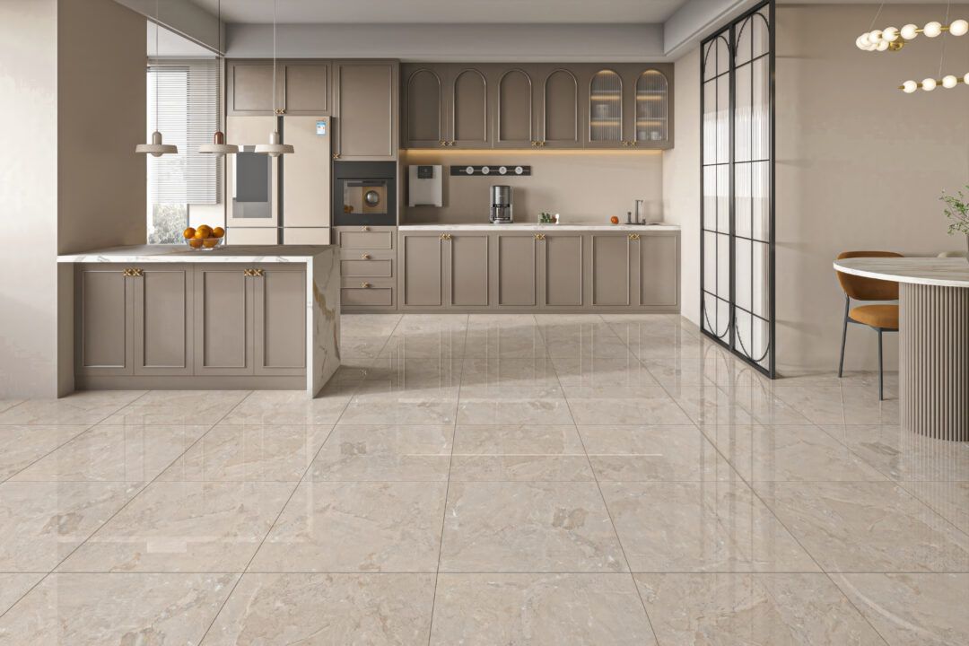 Tiana Grey Gloss Porcelain Tile - Luxura Stone