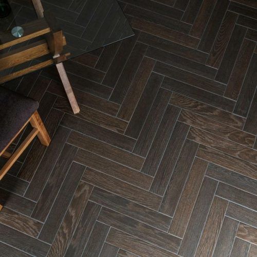 Classic Chocolate Wood Effect Tile - Luxura Stone