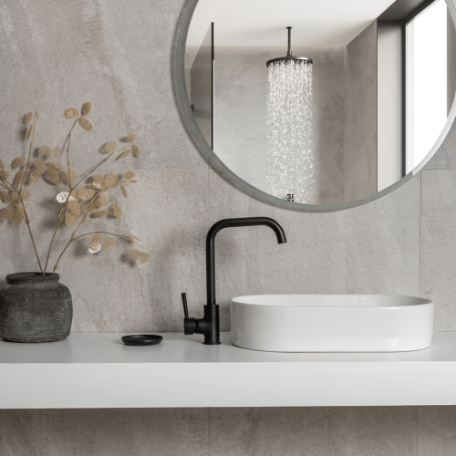 Nova Pearl Matt Stone Effect Tiles 1200x60 - Luxura Stone