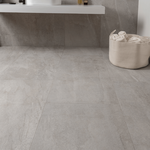 Nova Pearl Matt Stone Effect Tiles 1200x60 - Luxura Stone